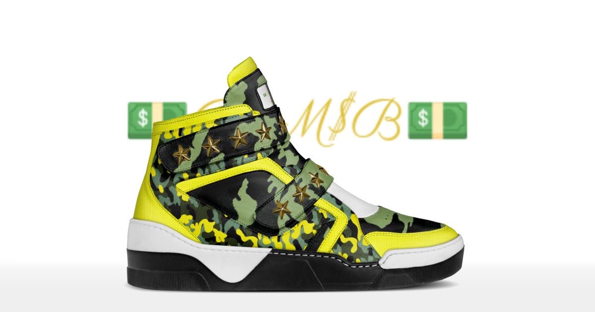 💵B$M$B💵 | A Custom Shoe concept by Curtis Lowe