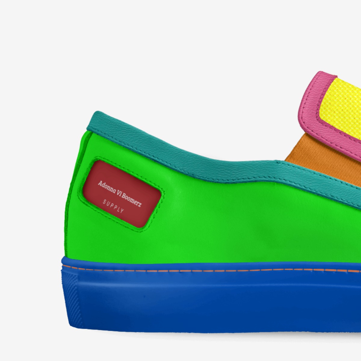 Adonna Vi Boomerz | A Custom Shoe concept by April Mata