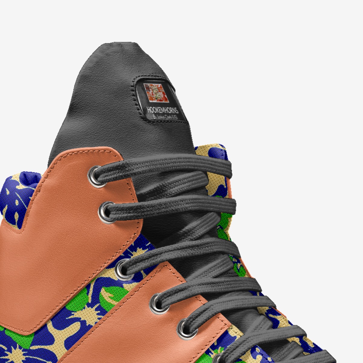 Hook Em Horns | A Custom Shoe concept by Junius Clark