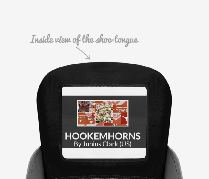 Hook Em Horns | A Custom Shoe concept by Junius Clark
