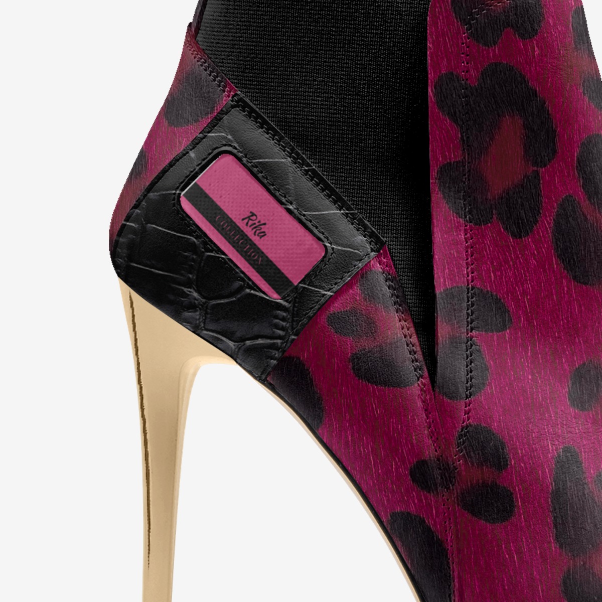 Pro rock - Leopard | A Custom Shoe concept by Daniah Aljubaili