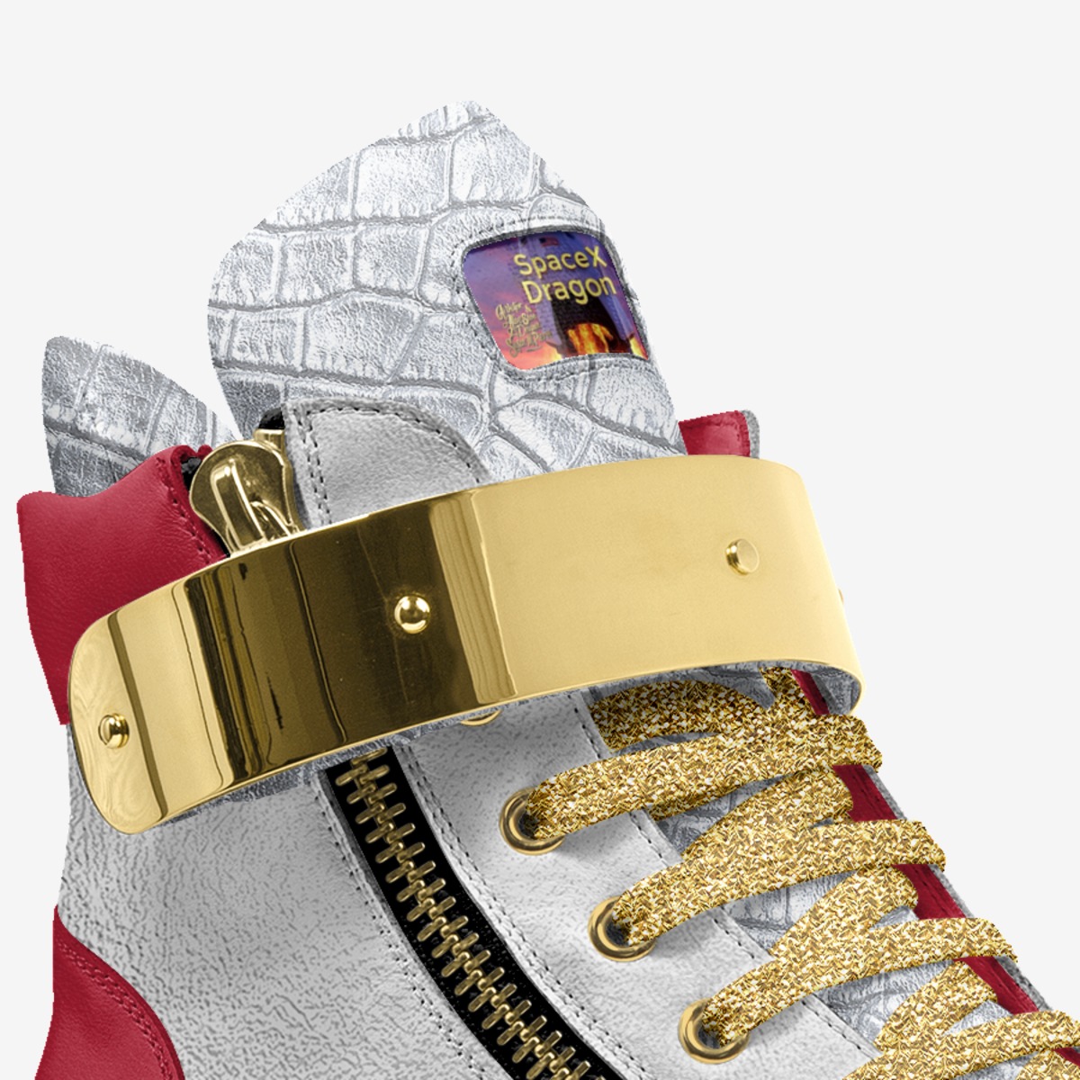 SpaceX Dragon | A Custom Shoe concept by Susan Pierce