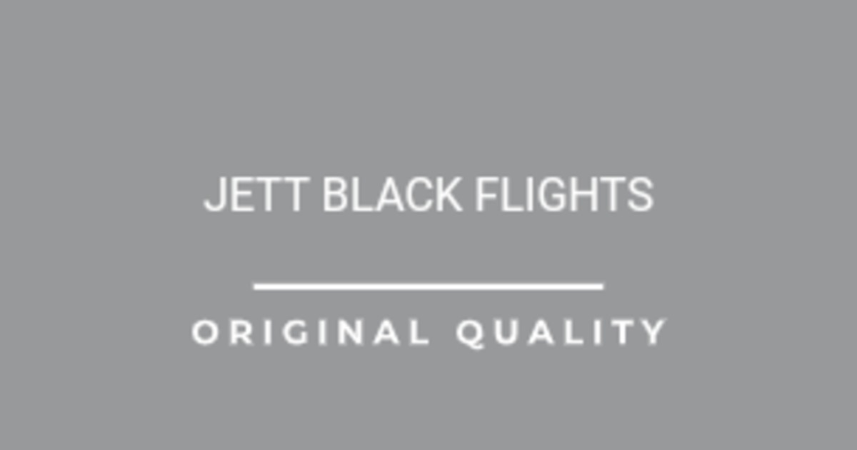 JETT BLACK FLIGHTS | A Unique and Limited Edition Footwear brand