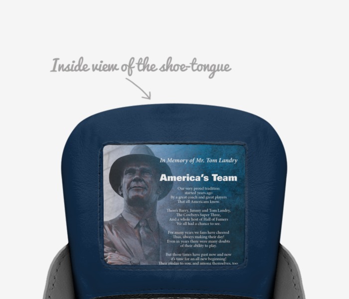 "Usa Poet" Silver | A Custom Shoe concept by Stanley Mathis