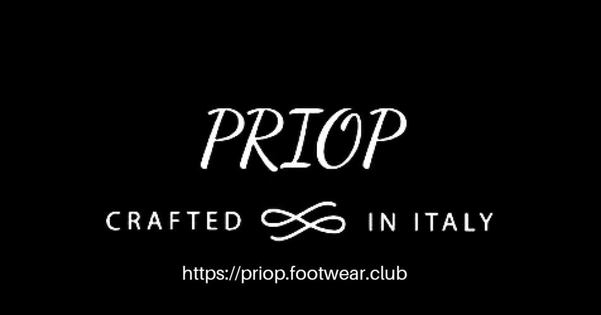 PRIOP | A Unique and Limited Edition Footwear brand