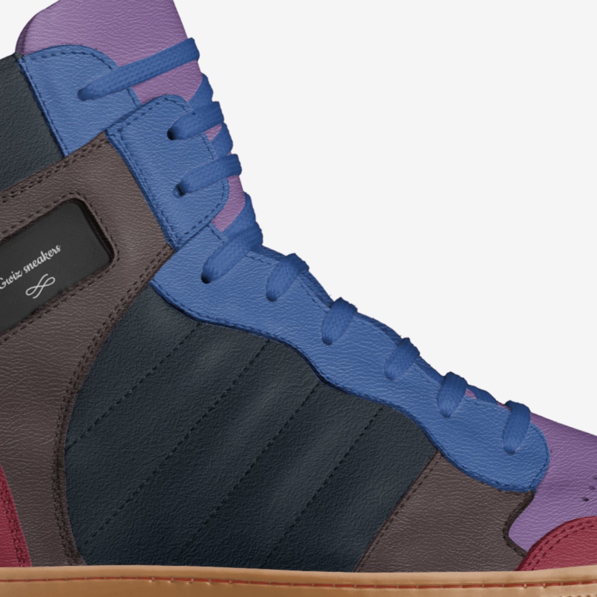 Gwiz sneakers | A Custom Shoe concept by Edmund Wechuli