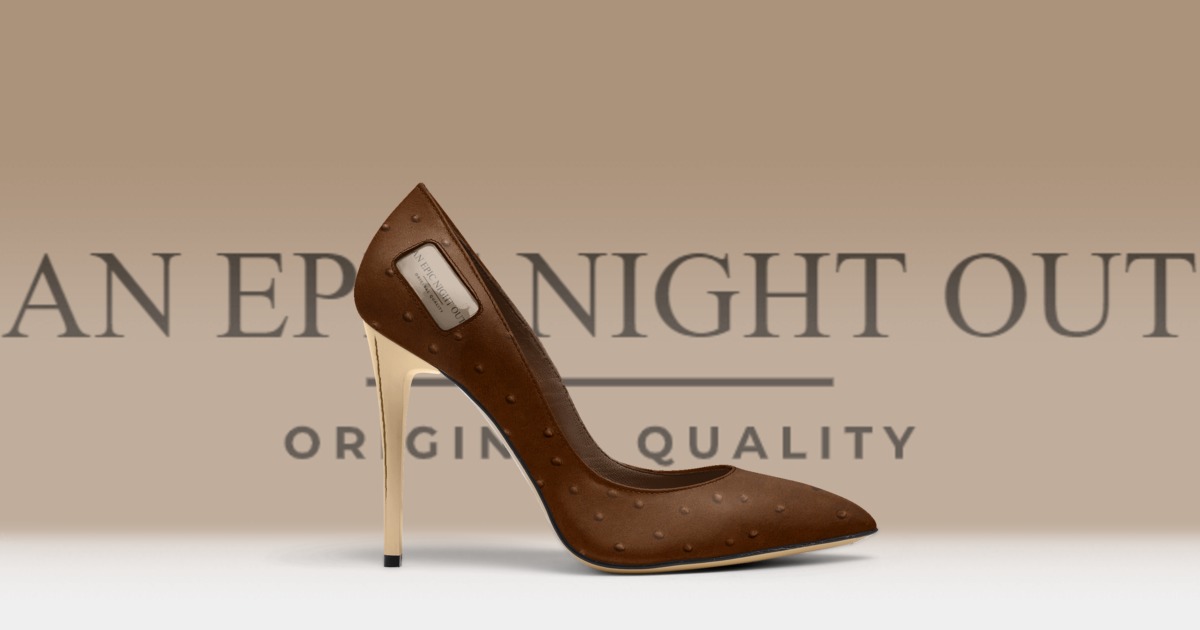 An Epic Night out | A Custom Shoe concept by Paul Guffey