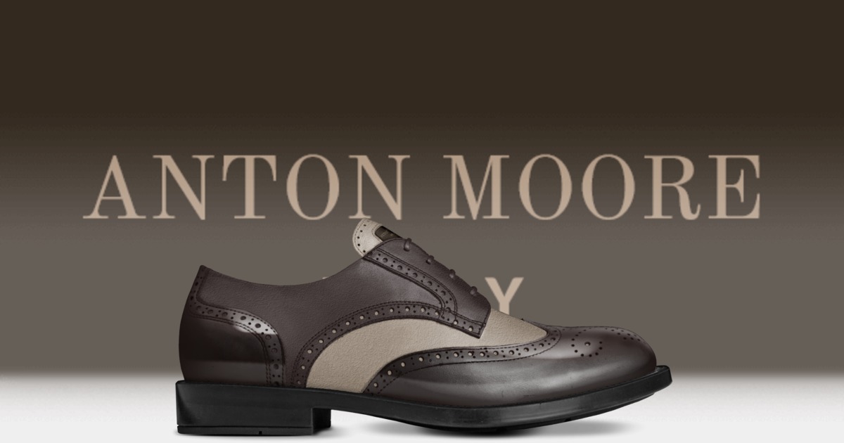 Anton Moore | A Custom Shoe concept by Anton Hakim Moore