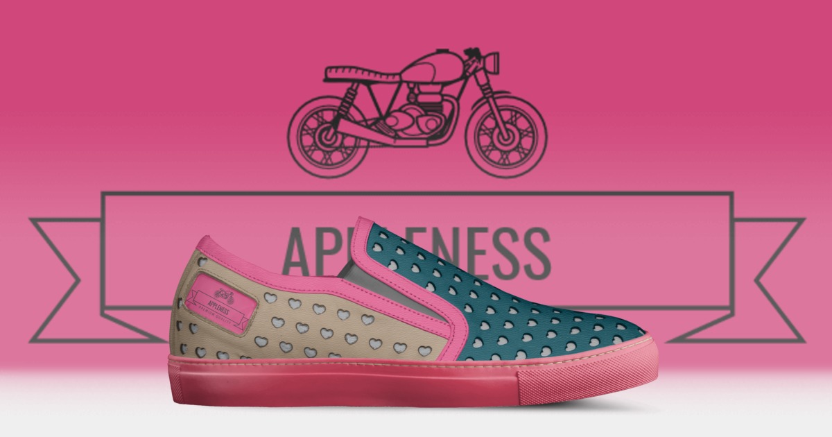 Appleness | A Custom Shoe concept by Janessa Jordan-rowell