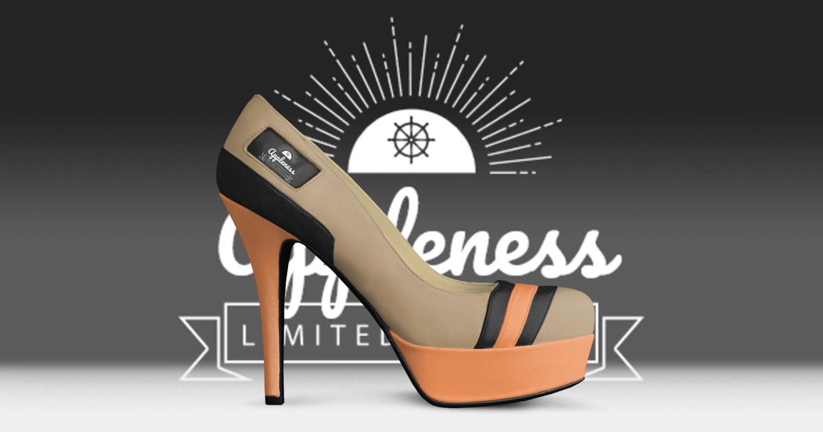 Appleness | A Custom Shoe concept by Janessa Jordan-rowell