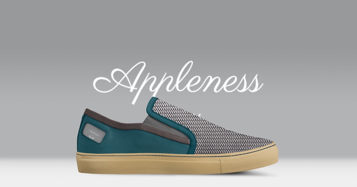 Appleness | A Custom Shoe concept by Janessa Jordan-rowell