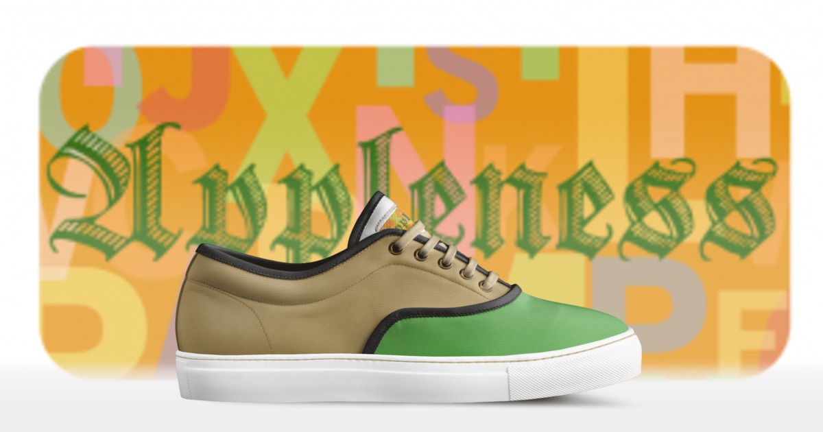 Appleness | A Custom Shoe concept by Janessa Jordan-rowell