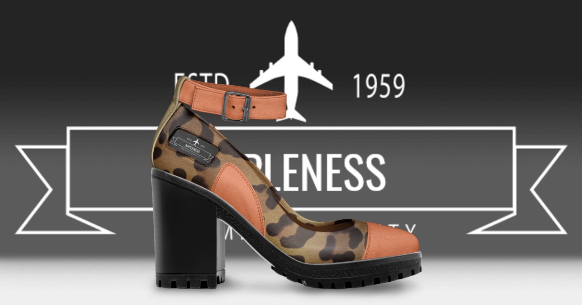 Appleness | A Custom Shoe concept by Janessa Jordan-rowell