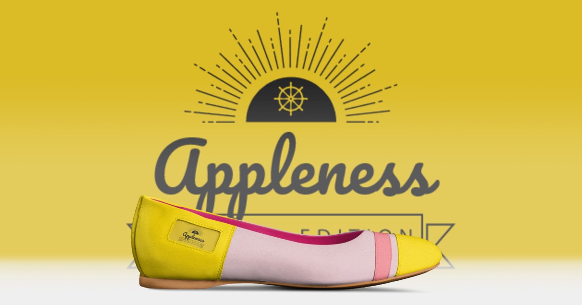 Appleness | A Custom Shoe concept by Janessa Jordan-rowell