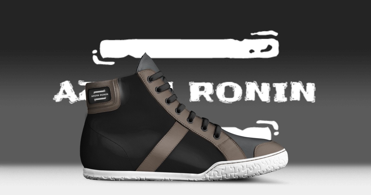 AZOTH RONIN | A Custom Shoe concept by Enrique Rodriguez