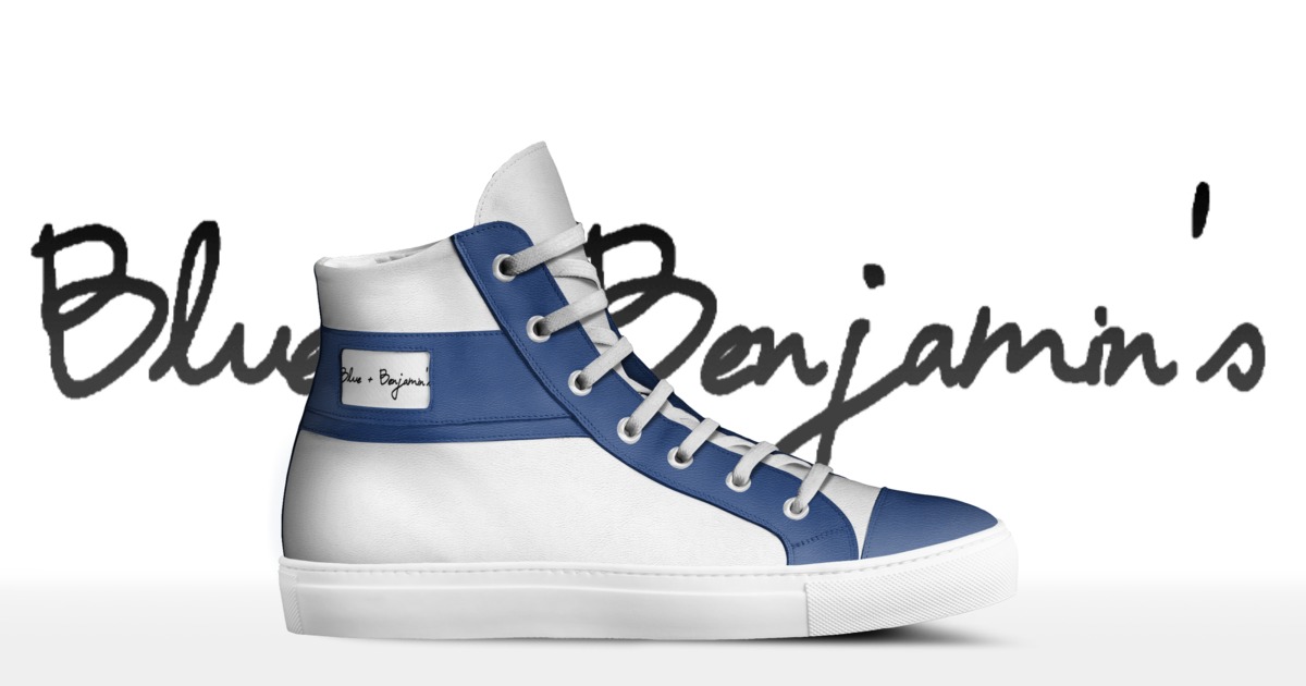 Blue Benjamins | A Custom Shoe concept by Bay Williams