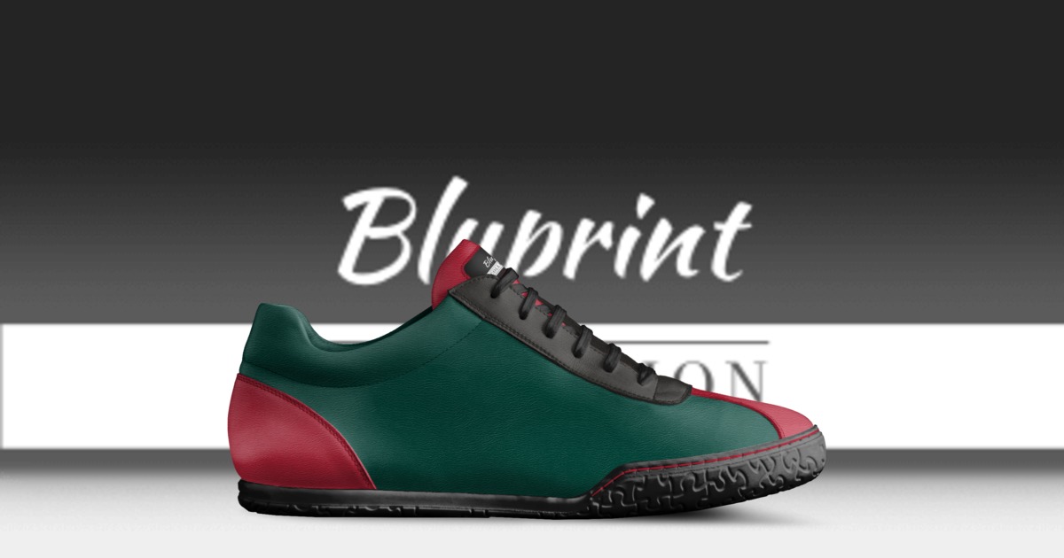 Bluprint | A Custom Shoe concept by Keiara Heard