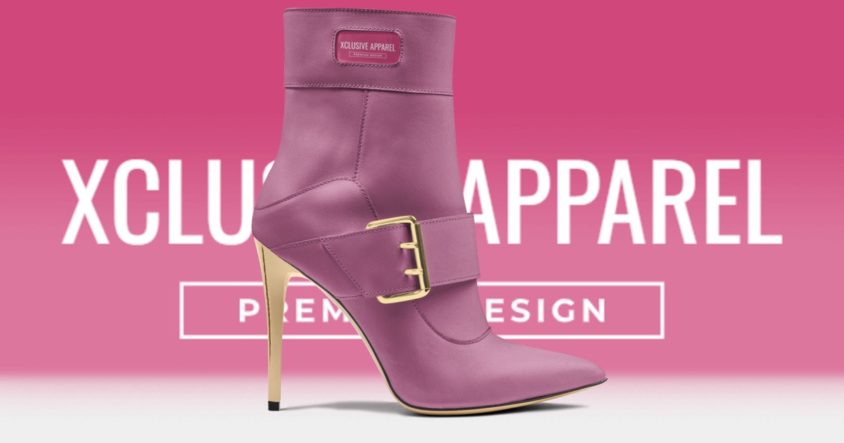 Bold Pink Steppers | A Custom Shoe concept by Tavares Johnson