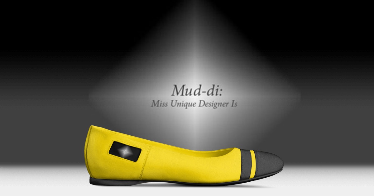 Brite Flats | A Custom Shoe concept by Mud-di: Miss Unique Designer Is