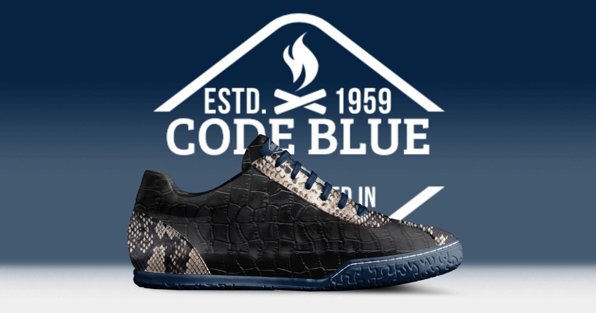 Code Blue | A Custom Shoe concept by Tyrome Akins