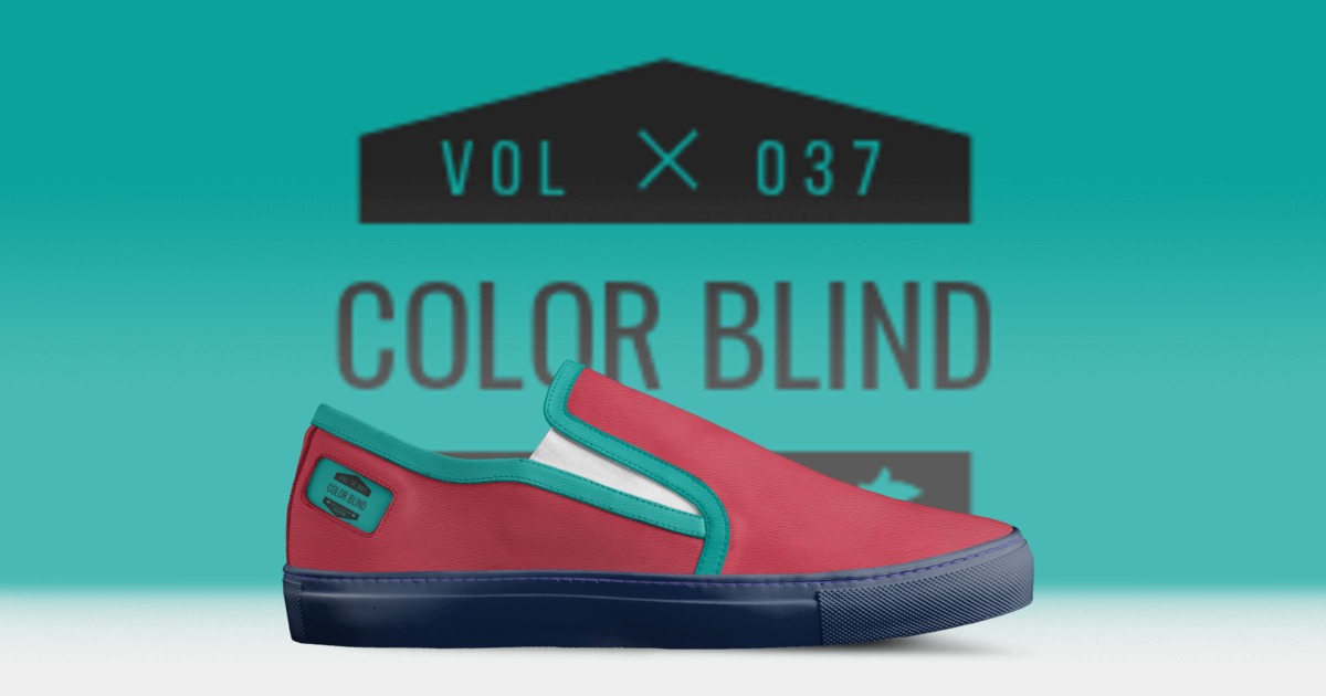 COLOR BLIND | A Custom Shoe concept by Christana Carter