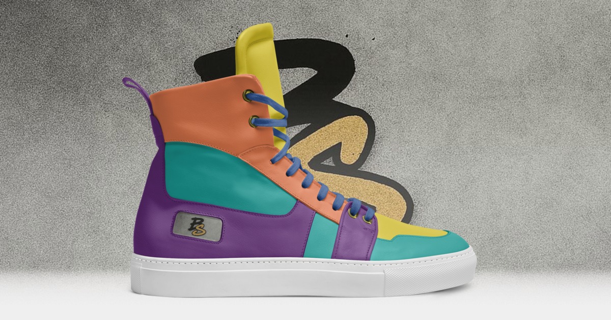 Color Bombs | A Custom Shoe concept by Blue Sunset