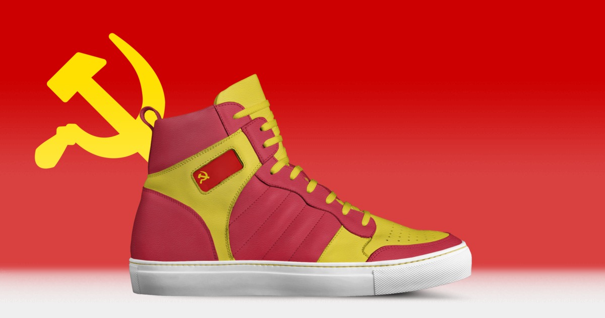 communism | A Custom Shoe concept by Quinn L