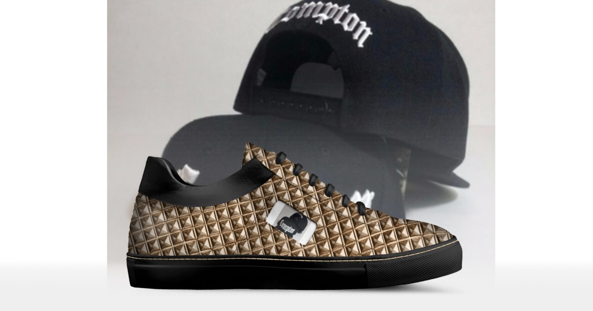 Compton's Finest | A Custom Shoe concept by Tesha Williams