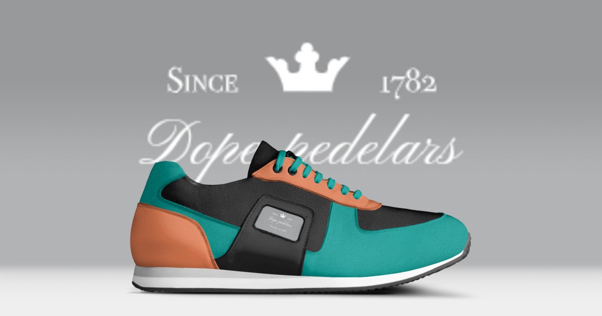 Dope pedelars | A Custom Shoe concept by Michael Robertson