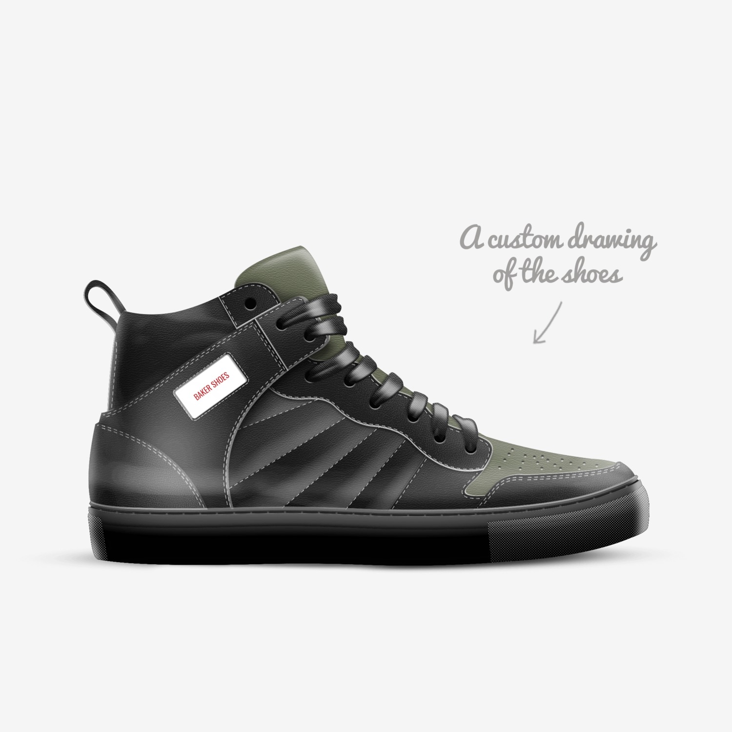 Baker shoes | A Custom Shoe concept by Brandon Baker