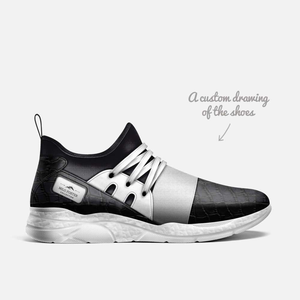 Milo Foster | A Custom Shoe concept by Myles Freeman Engerson