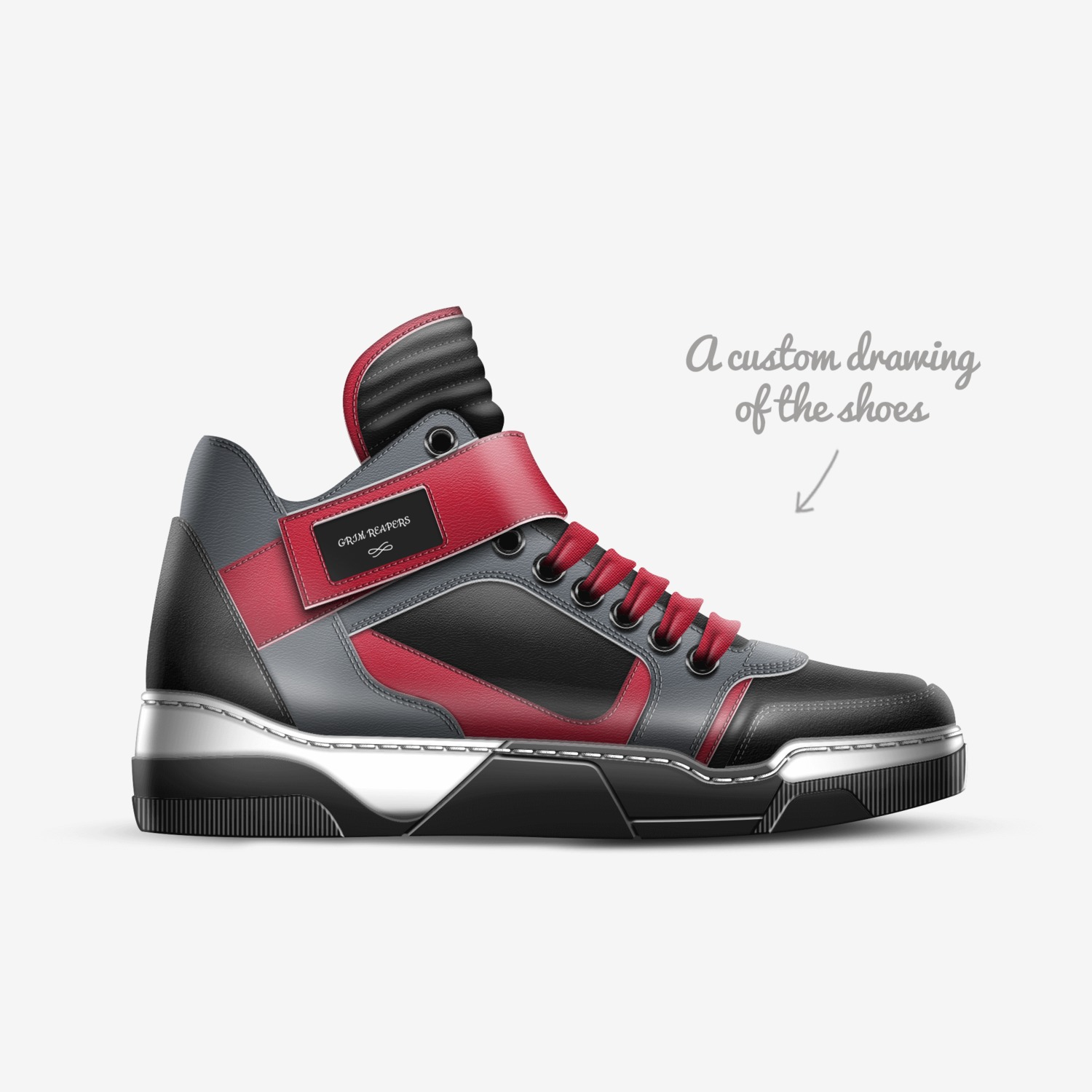 GRIM REAPERS | A Custom Shoe concept by Thomas Bixler