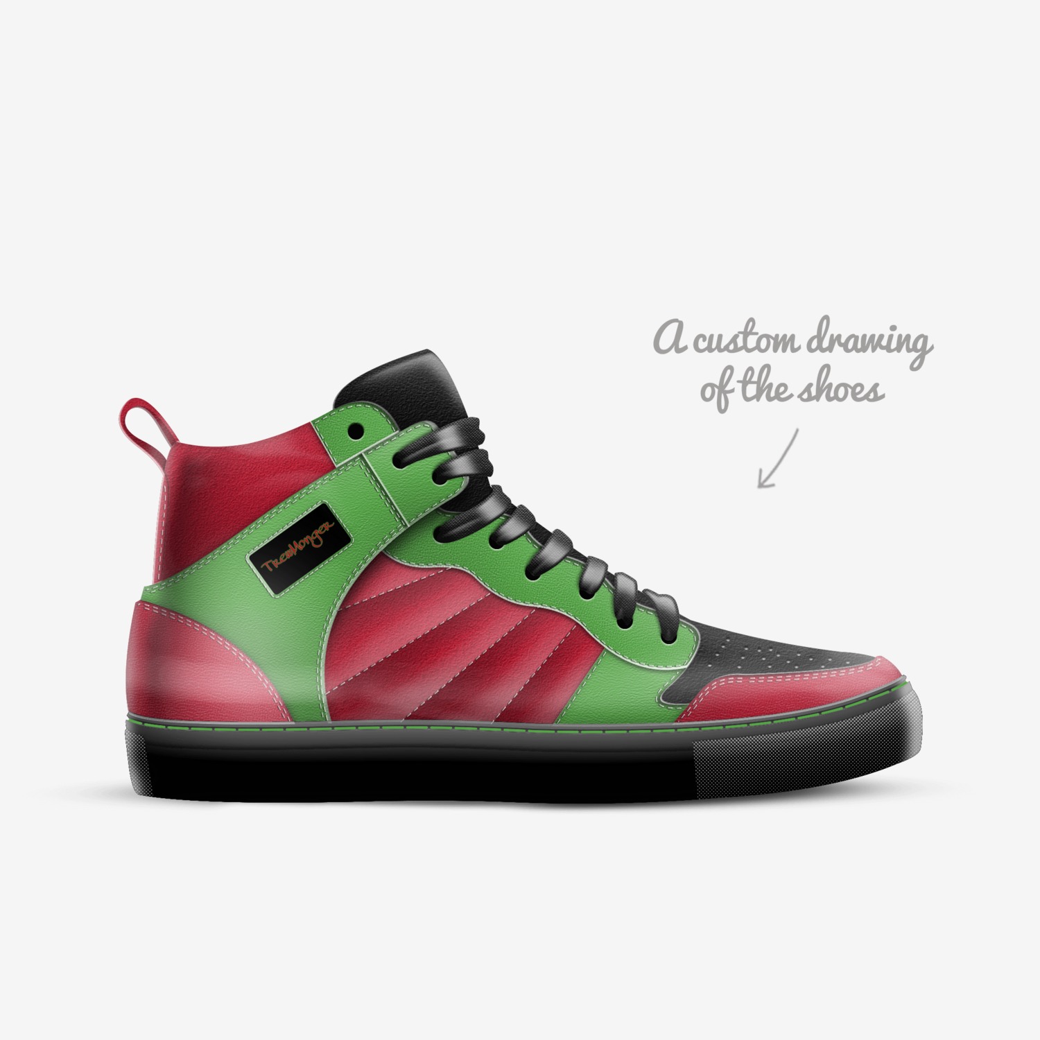 RBG Retro | A Custom Shoe concept by TrewMonger Brand