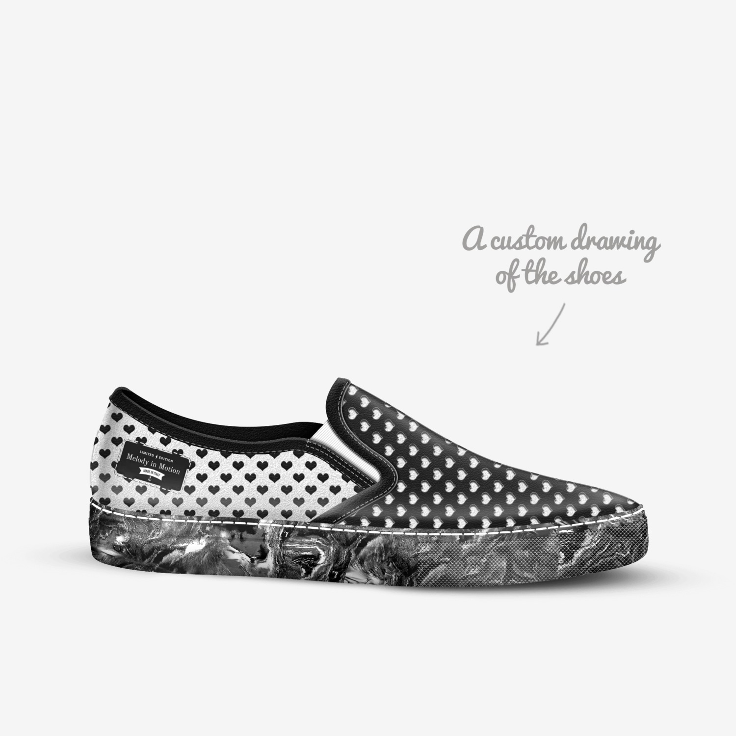 Melody in Motion | A Custom Shoe concept by Tracey Lloyd