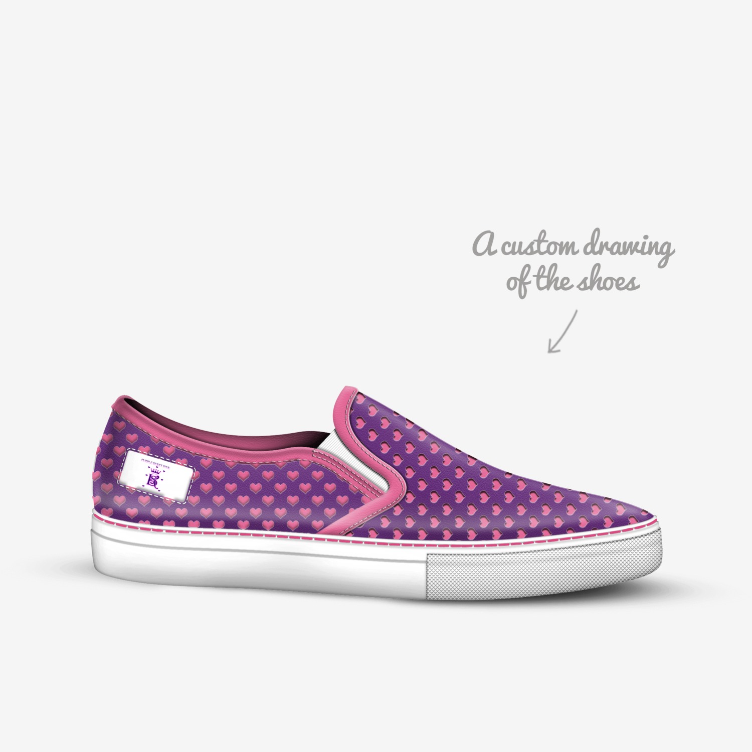 Purple Berry Pink | A Custom Shoe concept by T.michelle Roberts