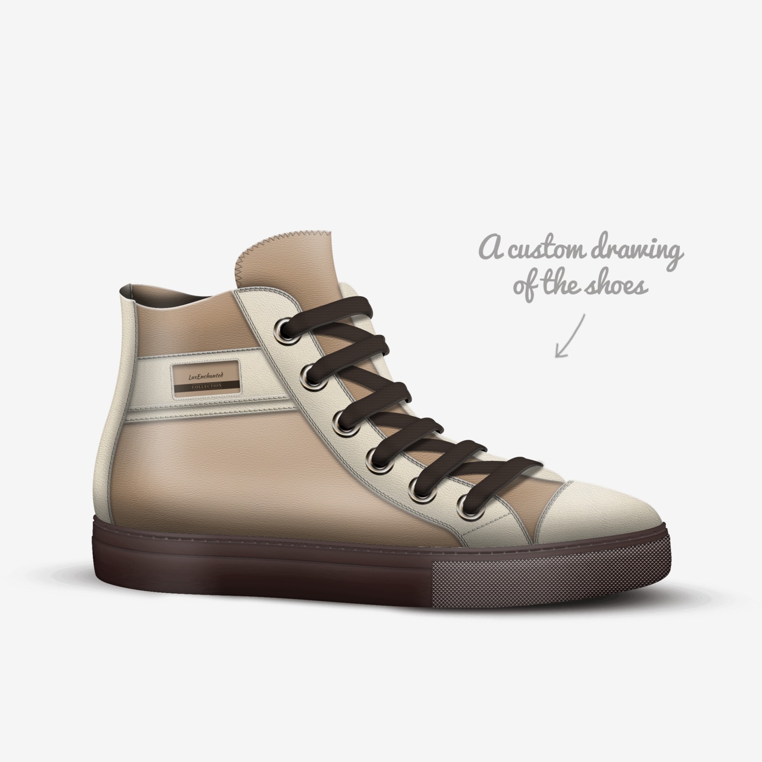 LuxEnchanted | A Custom Shoe concept by Brittany Foster