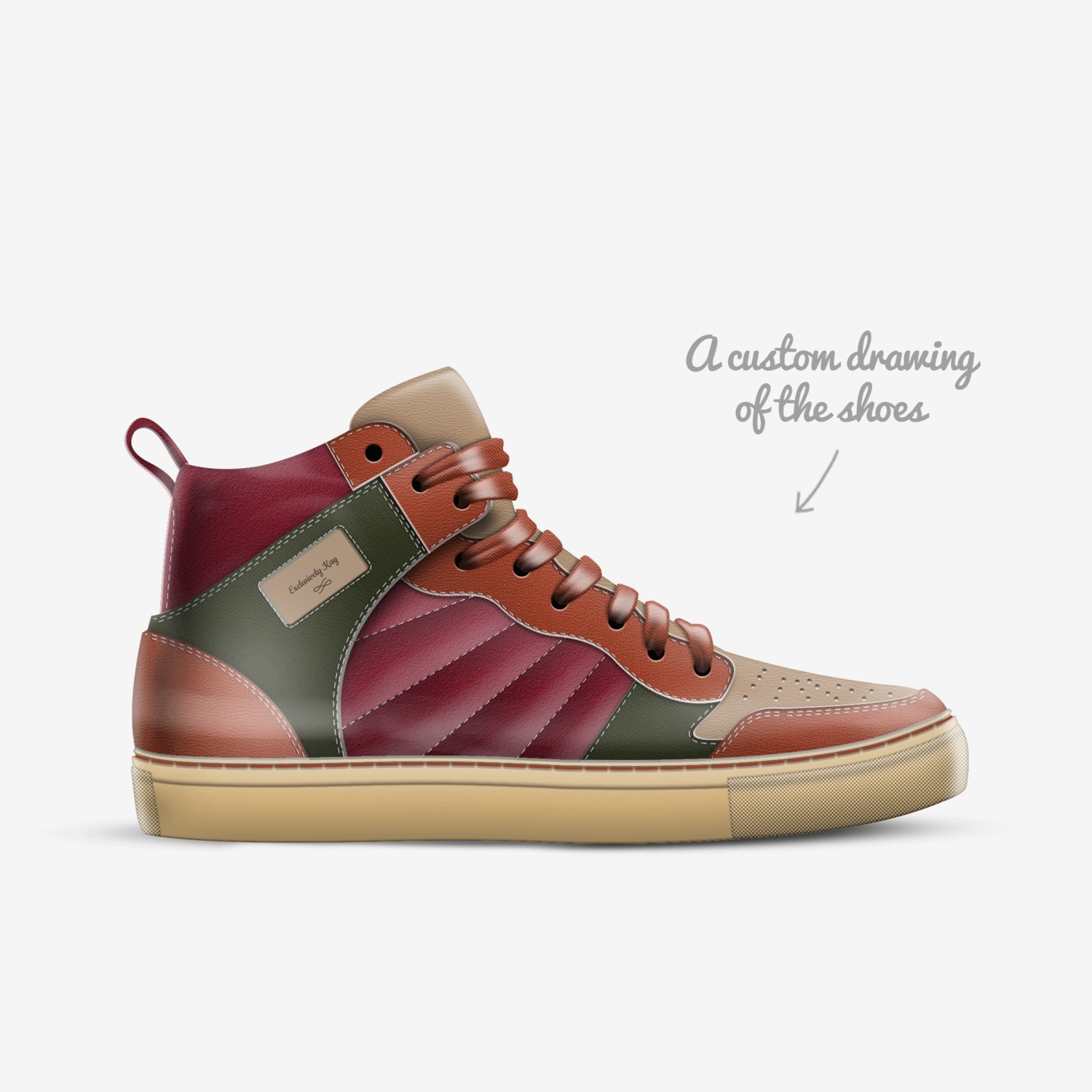 Exclusively Kay | A Custom Shoe concept by Kanieth Travis