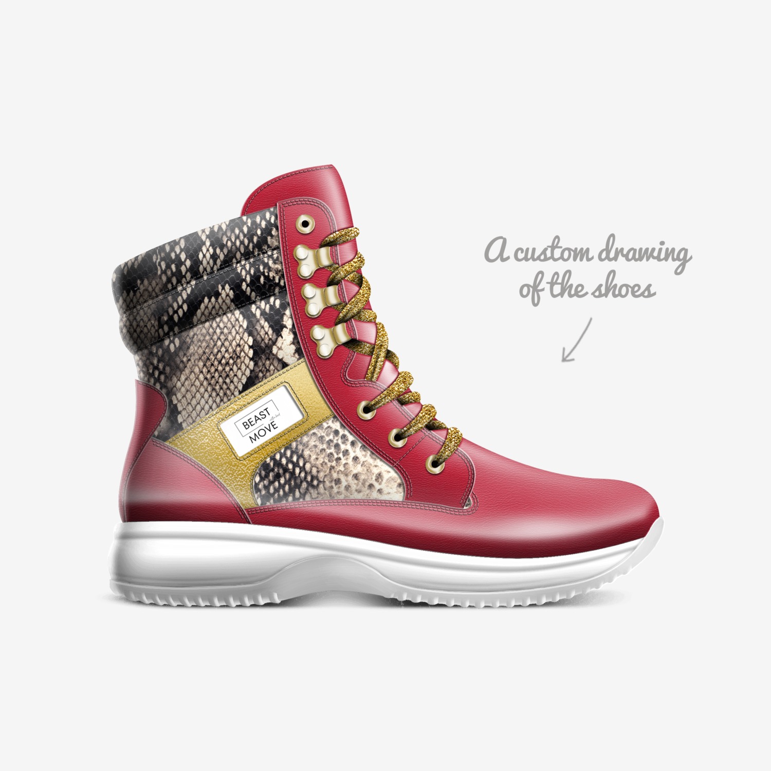 movements of self | A Custom Shoe concept by Daniel Coquillon