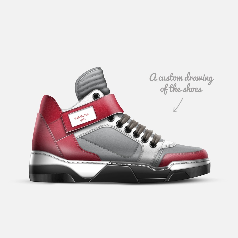 Faith On Feet | A Custom Shoe concept by Shereef Thomas