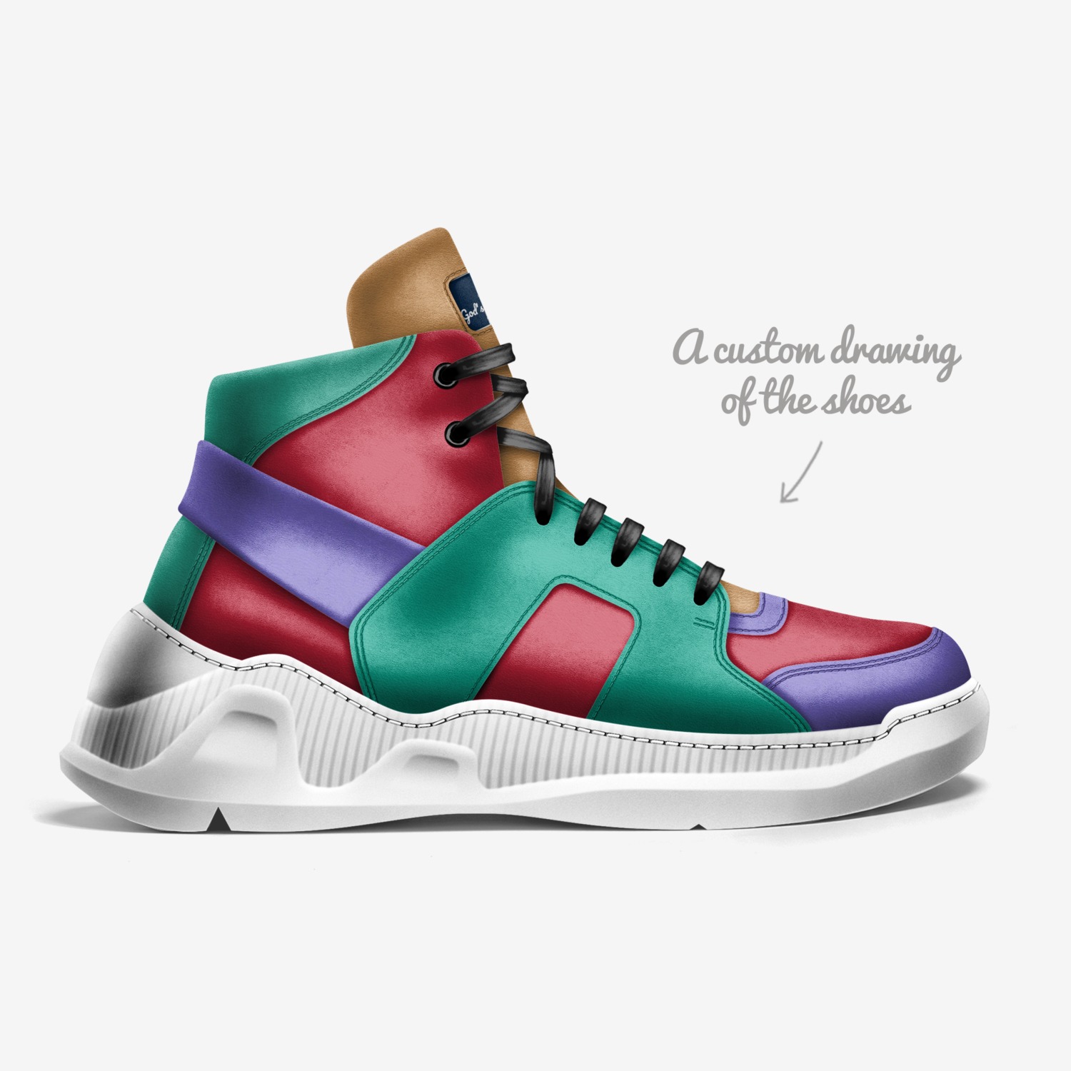 God's Work of Art | A Custom Shoe concept by Mckenlie Lambert
