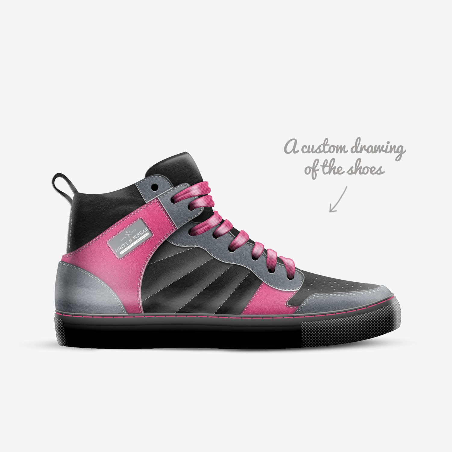 UNITY M WERAR | A Custom Shoe concept by Pamela Minnifield