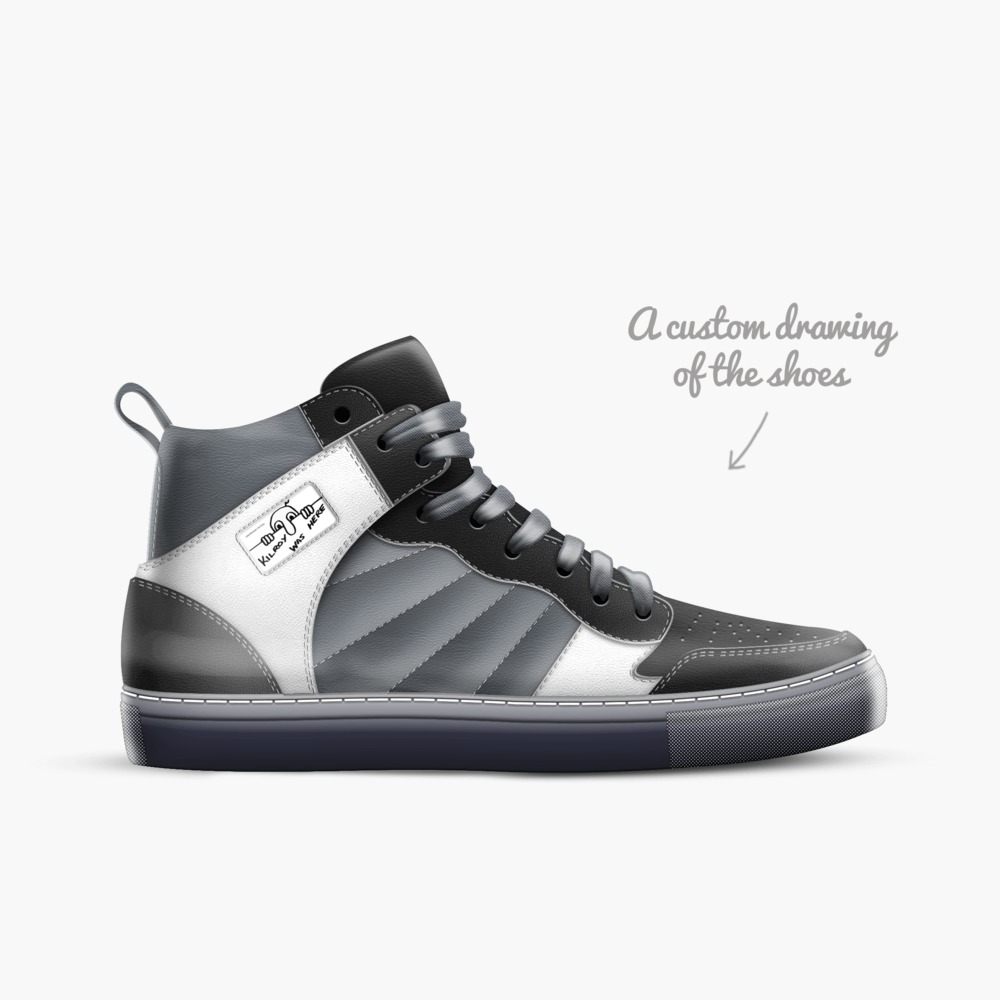Kilroy Was Here | A Custom Shoe concept by Clifton Cason