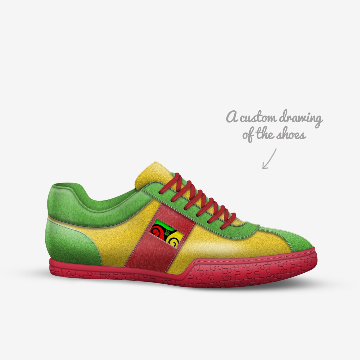 Reggae Music!!! | A Custom Shoe concept by Denis Marsili