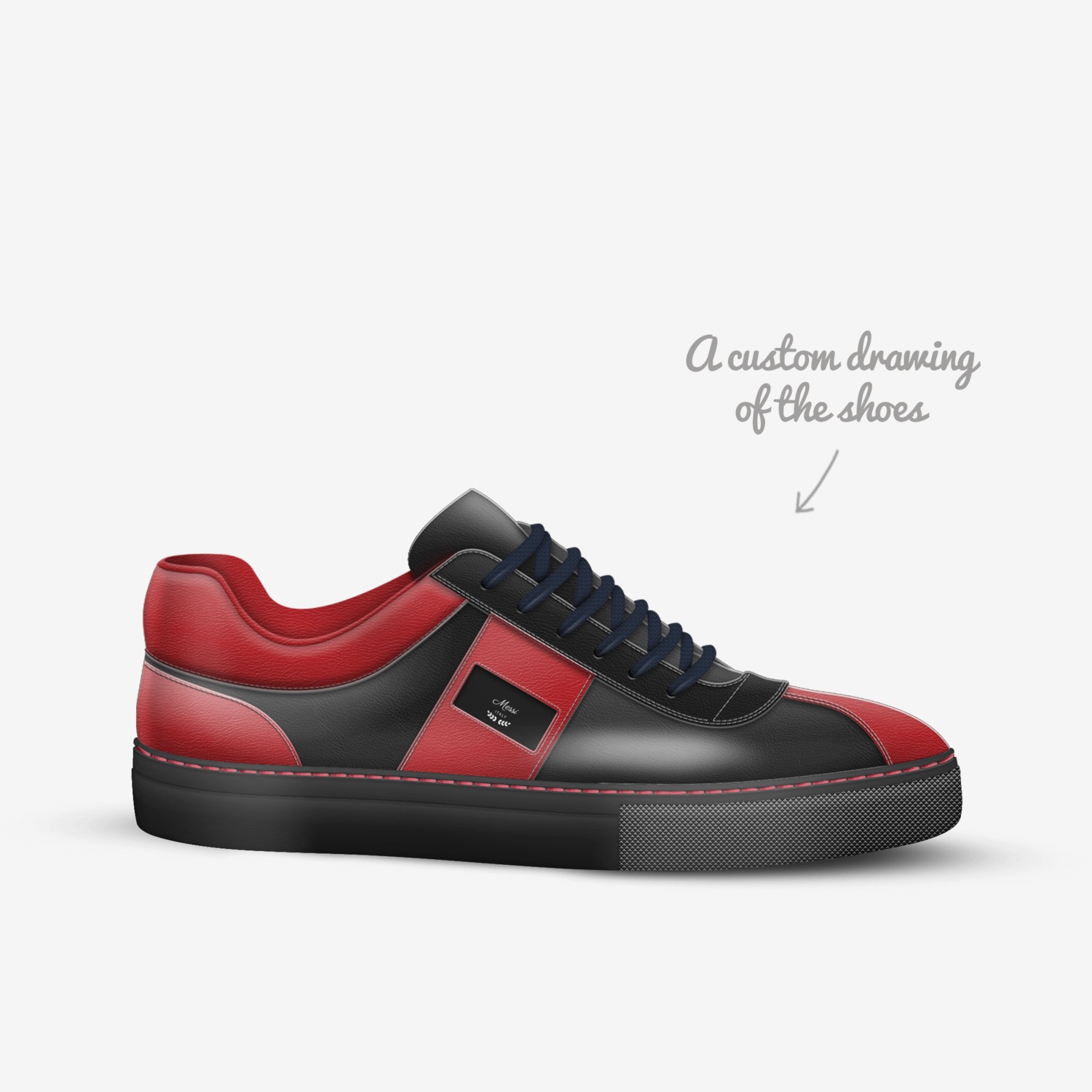 how to draw messi shoes