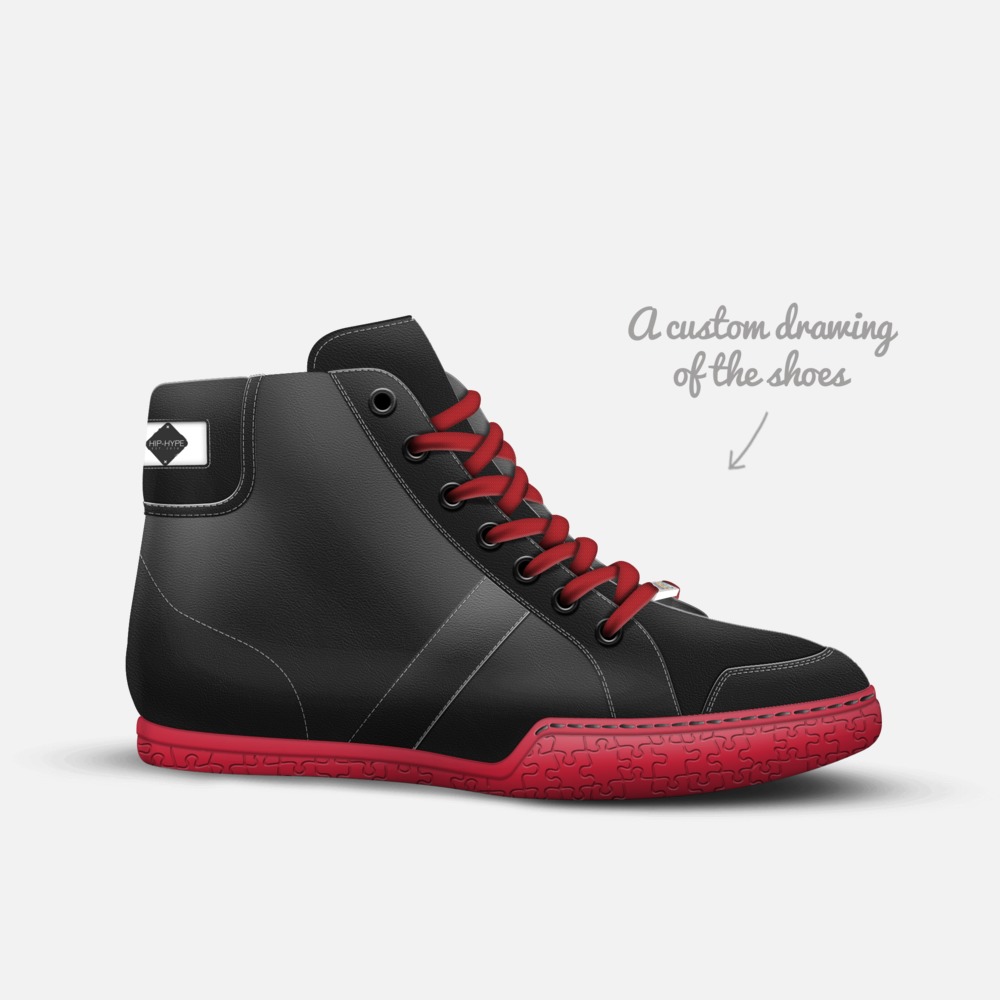 Blackout Reds | A Custom Shoe concept by Hip-hype