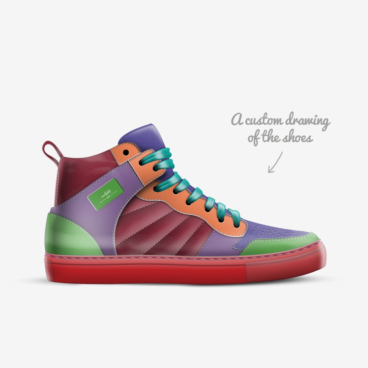 asdfghj | A Custom Shoe concept by Kayla