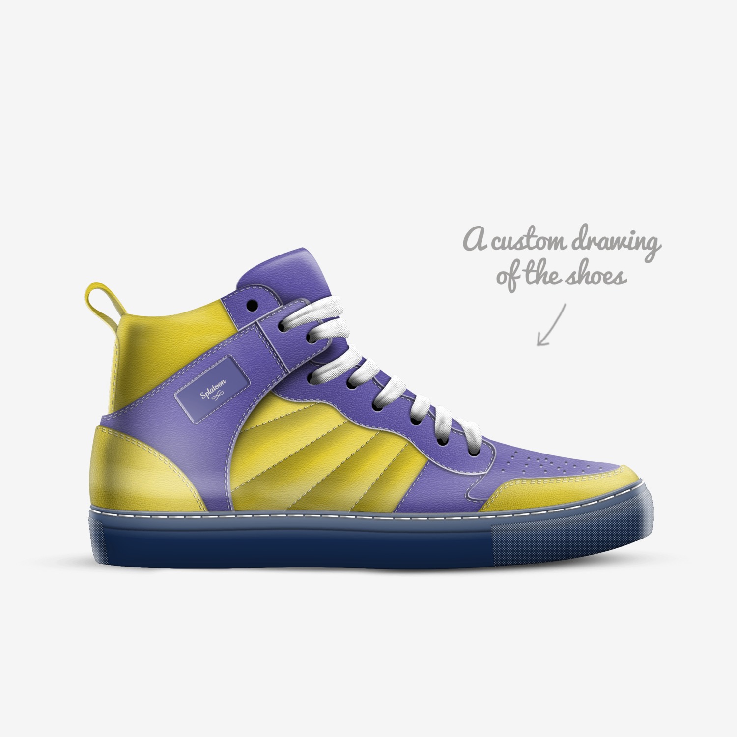 Splatoon | A Custom Shoe concept by Noah Murray