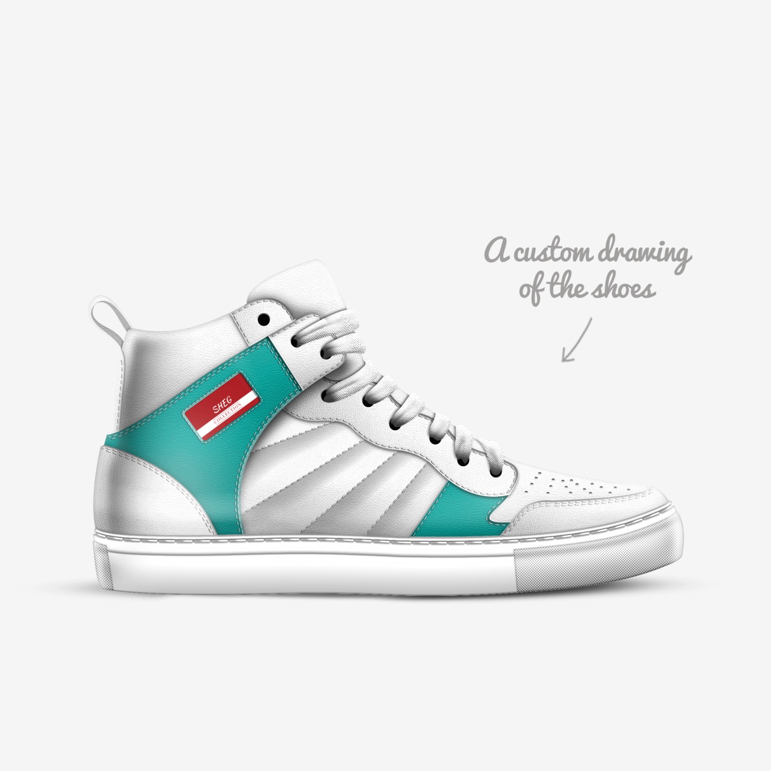 SHEG air gordon | A Custom Shoe concept by Dylan Drottar