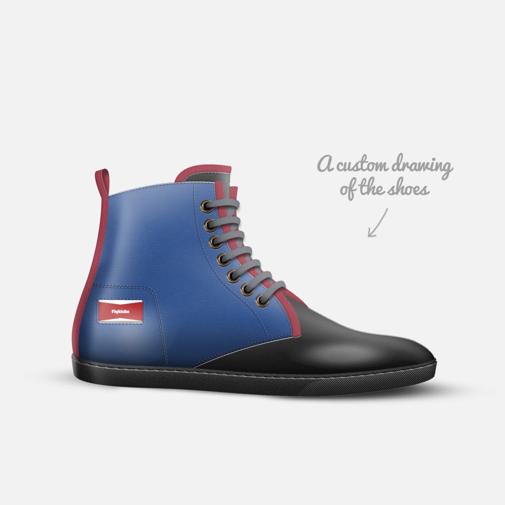 Fiykicks | A Custom Shoe concept by Tiffany M Ruffin