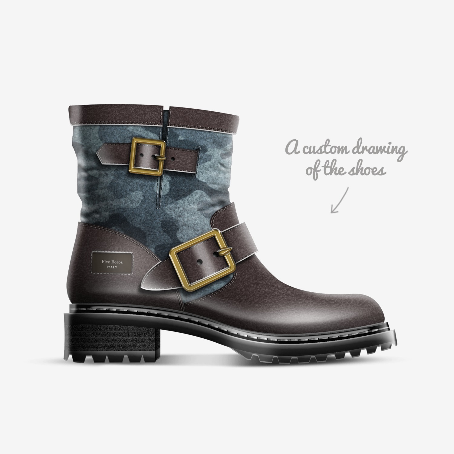 Five Boros | A Custom Shoe concept by Cedric Streeter